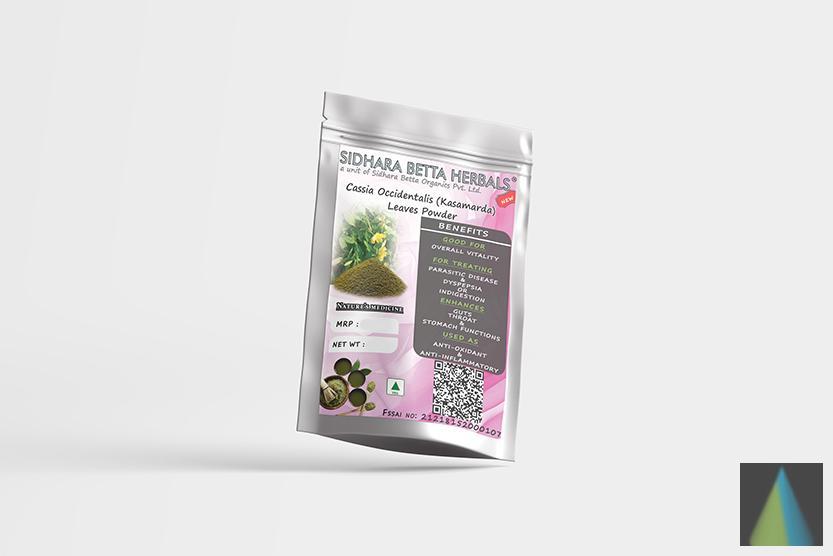 Cassia Occidentalis Leaves Powder | Kasamarda | Arimarda - Sidhara ...