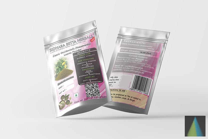 Cassia Occidentalis Leaves Powder | Kasamarda | Arimarda - Sidhara ...
