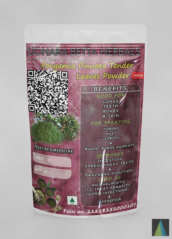 Premium Pongamia Leaves Powder - Sidhara Betta Herbals Online: Shop Now ...