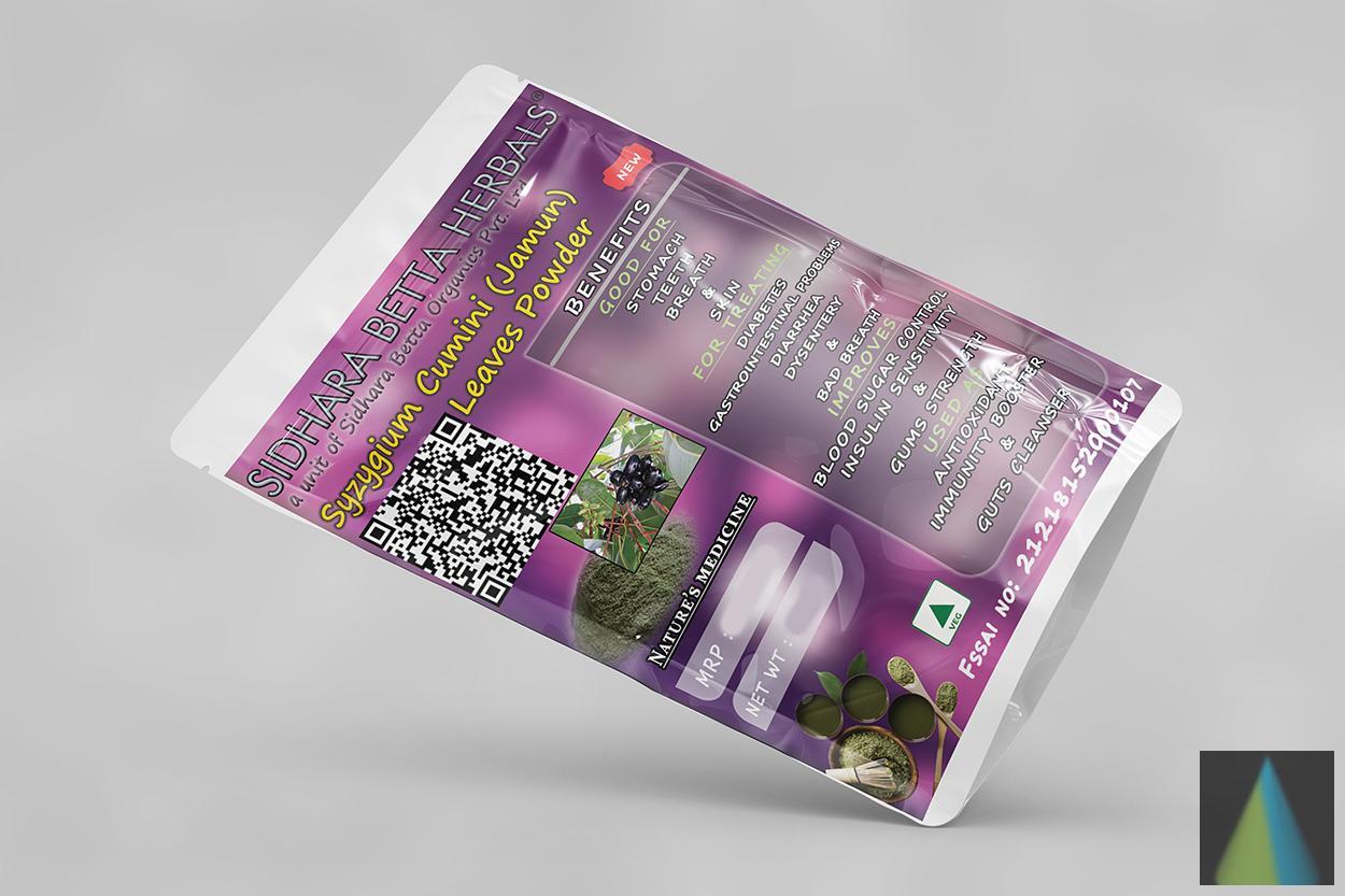 Syzygium Cumini Leaves Powder | Jamun | Jambulah - Sidhara Betta Herbals