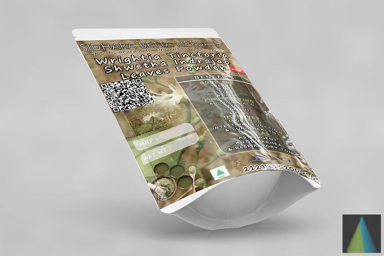 Wrightia Tinctoria Leaves Powder | Sweet Kutaja Leaves Powder | Shwetha ...